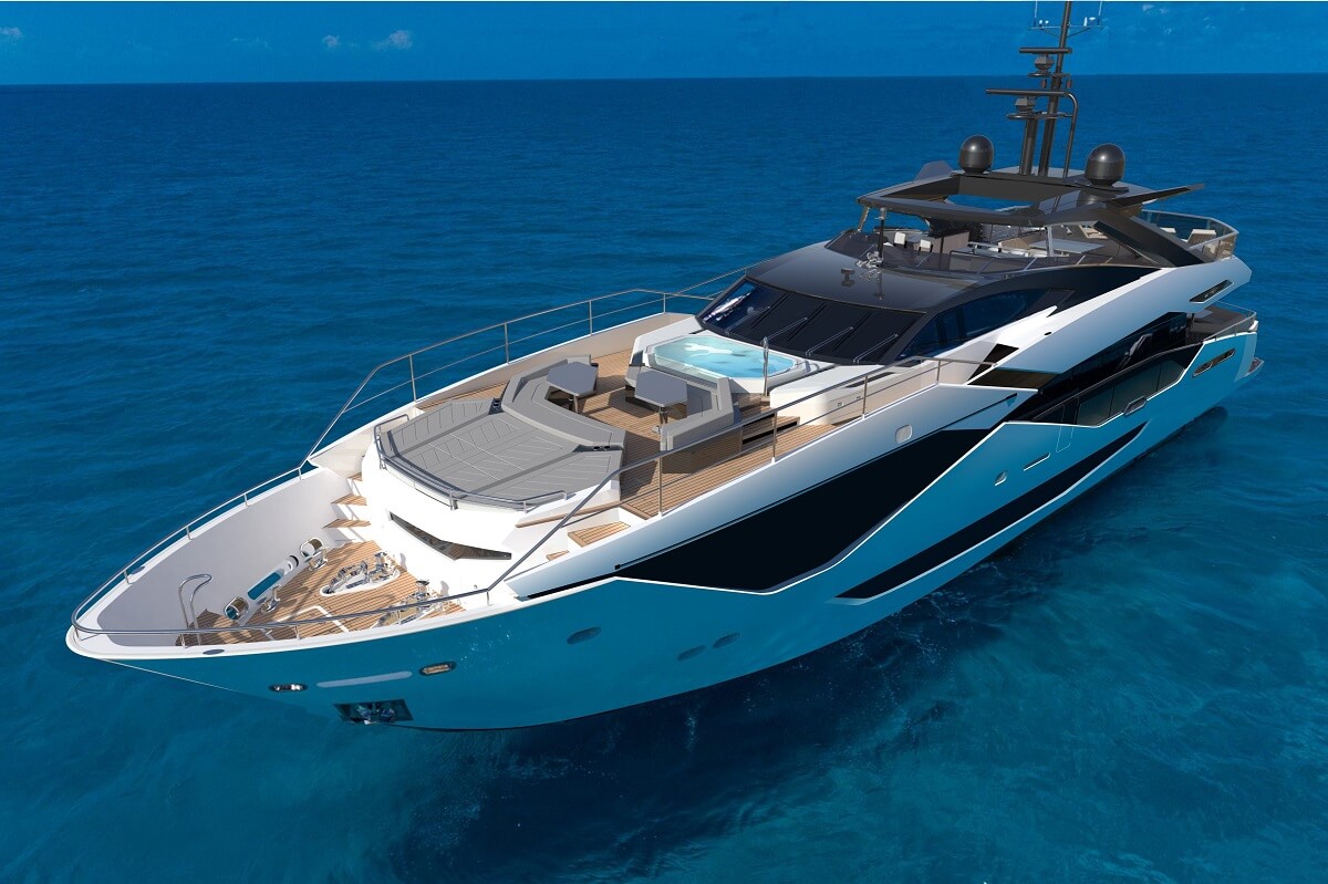 SUNSEEKER PRESENTA EL NUEVO YATE DE 120 PIES - Nautica Recalada